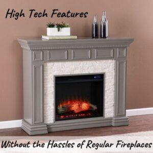 How to Install a Plug-in Electric Fireplace 1-2-3